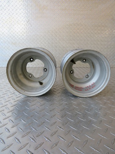 2008 08 SUZUKI LTZ50 LT-Z50 LTZ 50 QUADSPORT FRONT RIMS SET | eBay