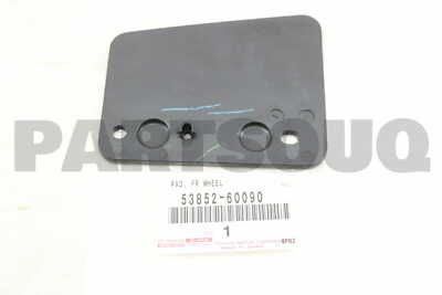 5385260090 Genuine Toyota PAD, FRONT WHEEL OPENING EXTENSION, LH 53852 ...