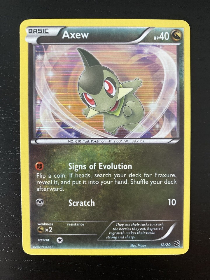 Pokemon TCG Dragon Vault Haxorus Line 12/20 13/20 14/20 15/20 16/20 ...