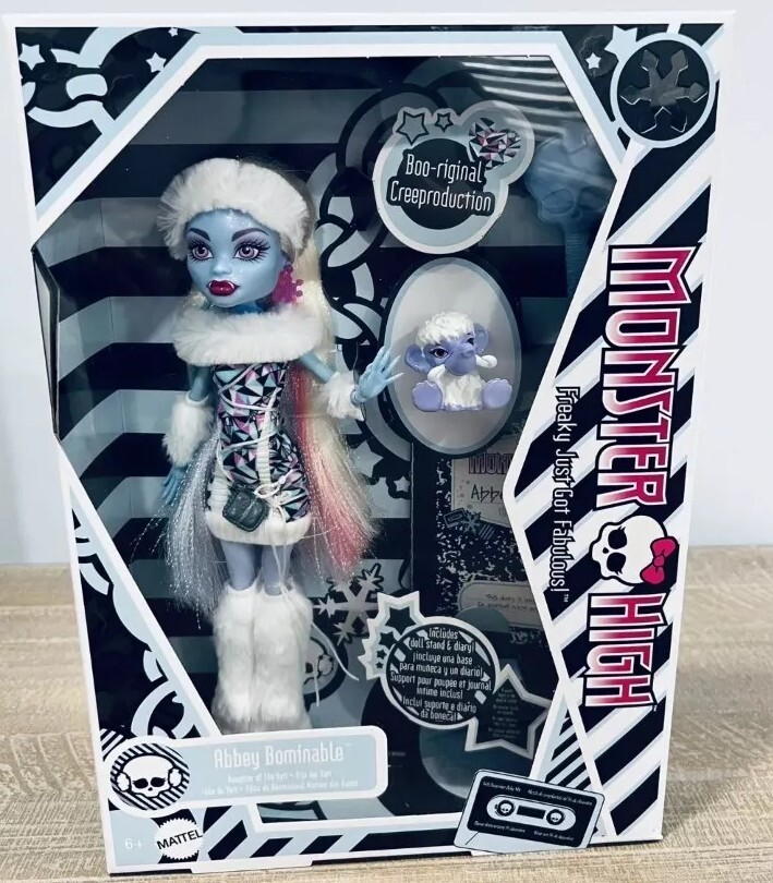 2024 Monster High Abbey Bominable Boo-riginal Creeproduction Fashion ...