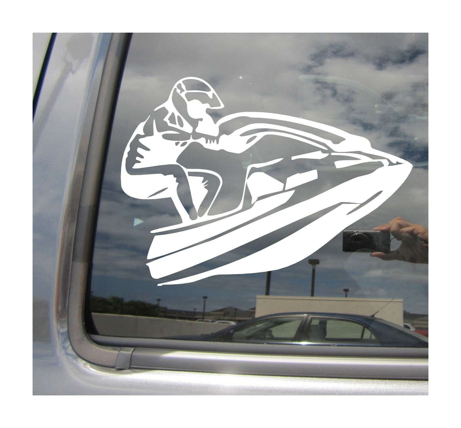 Jet Ski - Watercraft Auto Window High Quality Vinyl Decal Sticker 04029 ...