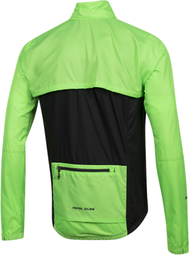 PEARL IZUMI Mens Elite Convertible Jacket Screaming Green X-Small ...