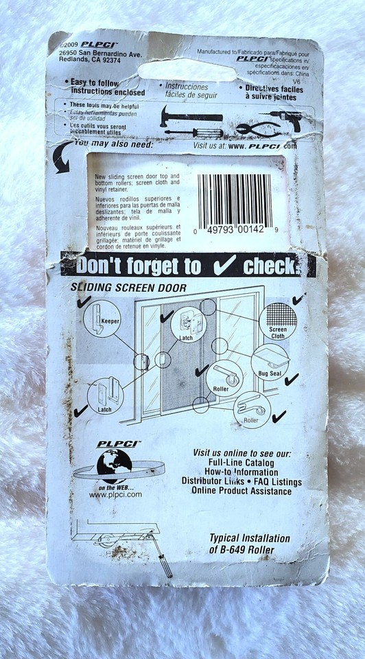 Prime-Line PLPCI Sliding Screen Door Replacement Hardware Latch & Pull ...