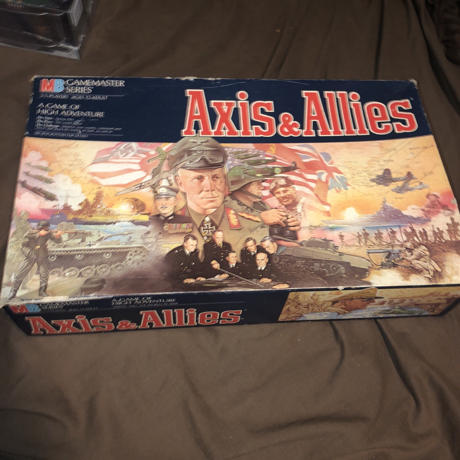 Axis & Allies 1987 Milton Bradley Board Game 32244044236| eBay