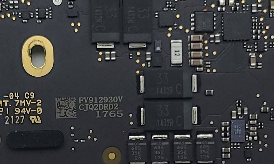MacBook Air M1 13" A2337 2020 3.2GHz 8GB 256GB Logic Board 820-02016 ...