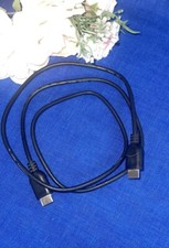 Display Port Cable 3ft E301195 AWM Style 20276 80C 30V VW-1 Black for ...