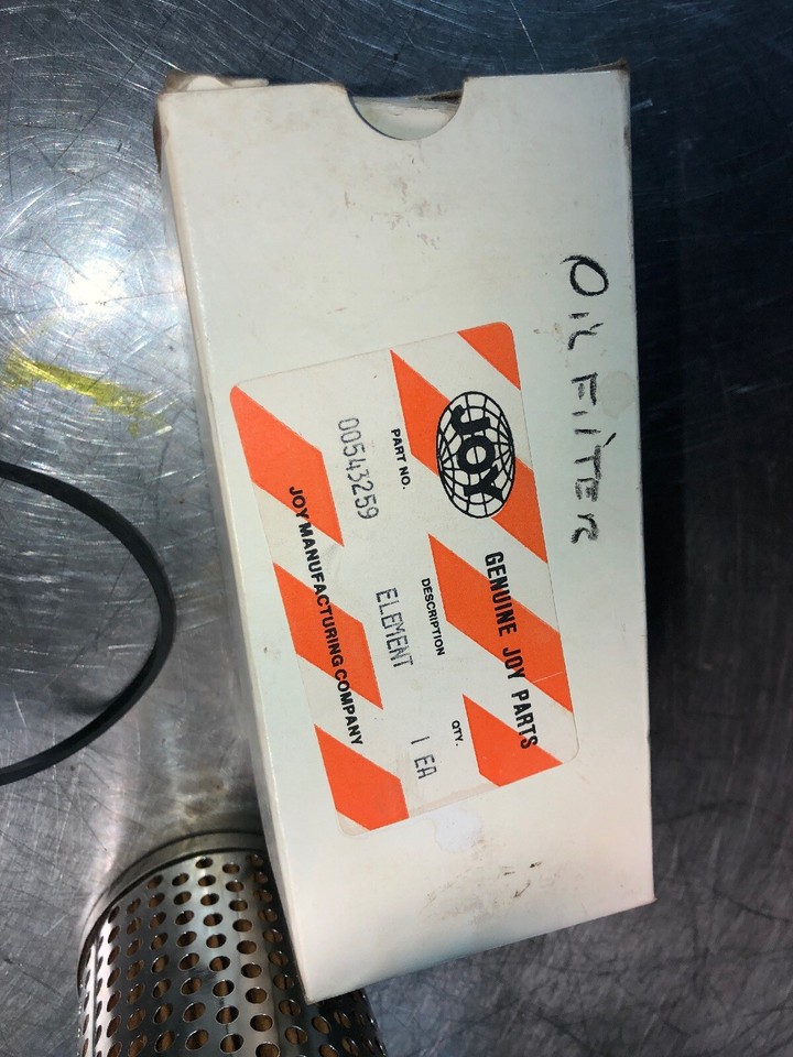 Genuine Original New Old Stock Joy Twistair Oil Filter Part No 00543259 ...