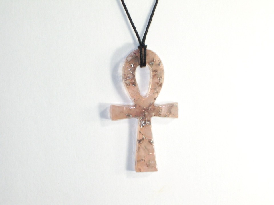Orgone Egyptian Ankh Necklace Pendant - Energy Generator - Charms ...