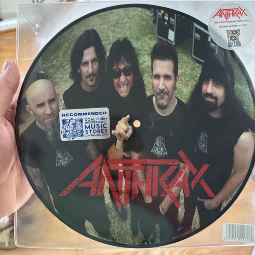 Anthrax - Live From Sonisphere Festival 2010 Vinyl 10" RSD Picture Disc ...