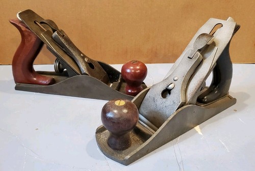 2 Vintage DEFIANCE Hand Planes.# 4 Size, Old Carpenters Woodworking ...