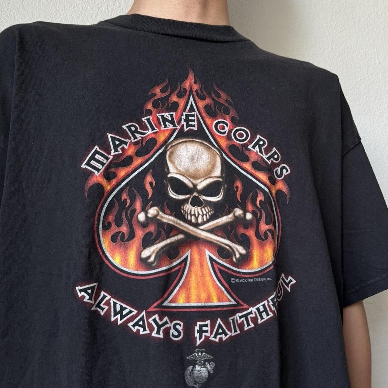 Vintage 2000s Marine Corps "Always Faithful" Graphics… - Gem