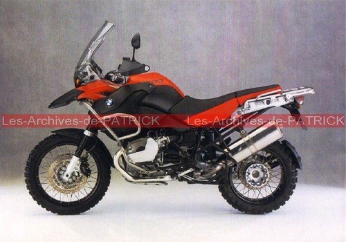 BMW R1200 GS ( R 1200 GS Trail ) : Carte Postale Moto Motorcycle ...