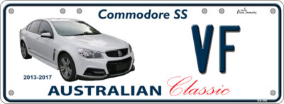 HOLDEN VF COMMODORE SS Novelty Number Plate | eBay Australia