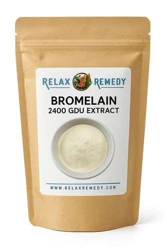 Bromelain Extract 2400 GDU - 100% Pure, Non-GMO Pineapple Enzyme ...