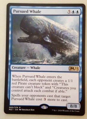 1x Pursued Whale Core Set 2021 M21 MTG Magic the Gathering NM | eBay
