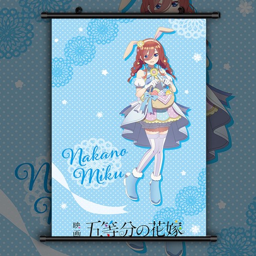 The Quintessential Quintuplets Banner Canvas Wall Poster Scroll Room ...