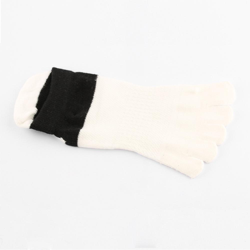 Sports 8 Colors Womens Autumn Toe Socks Cotton Five Finger Socks Ankle ...