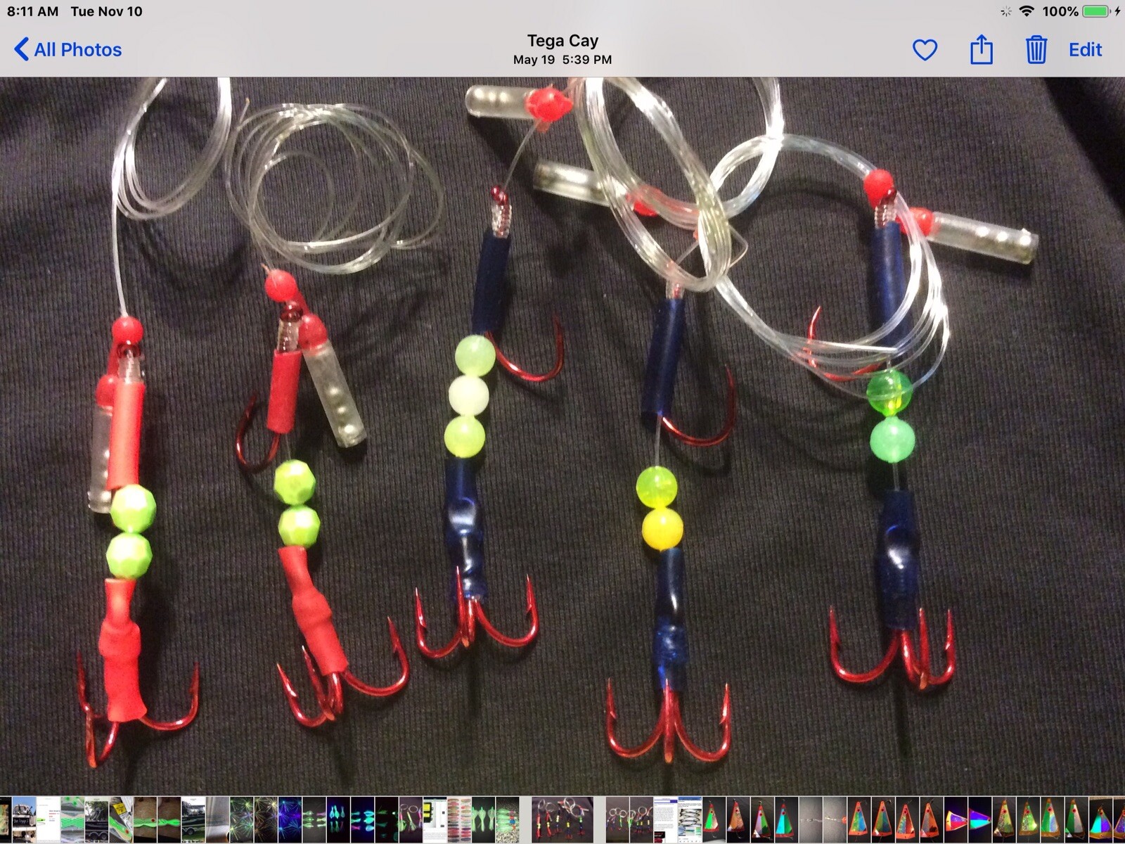 High Percentage Salmon Trolling Rigs- Bait/Meat Rig Completing Kit W ...