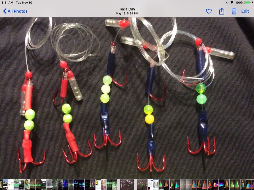 High Percentage Salmon Trolling Rigs- Bait/Meat Rig Completing Kit W ...