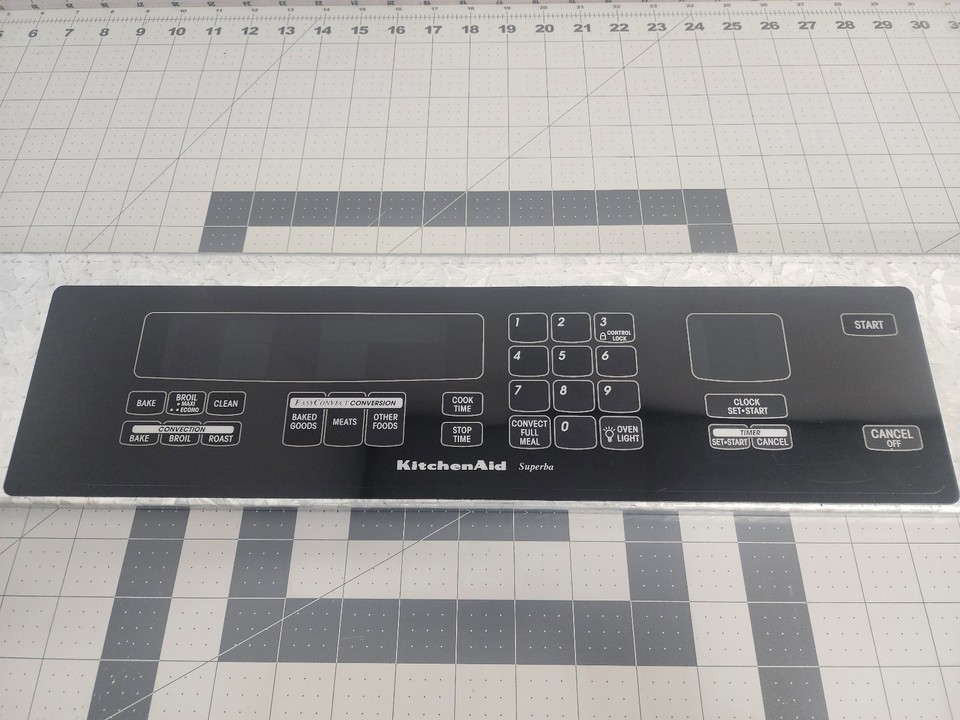 KitchenAid Single Wall Oven Touch Panel (No Control Board) 4452363 ...