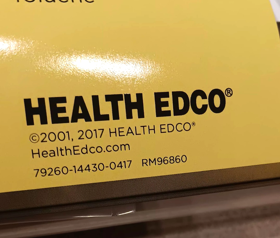 BIG 24" Health Edco "Ingredients Display" Cigarette Tobacco Smoking ...
