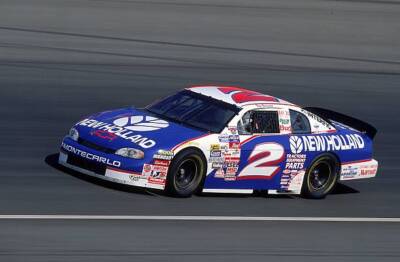 Ron Barfield speeds down the track Kenwood 300 part of the Busch G- Old ...