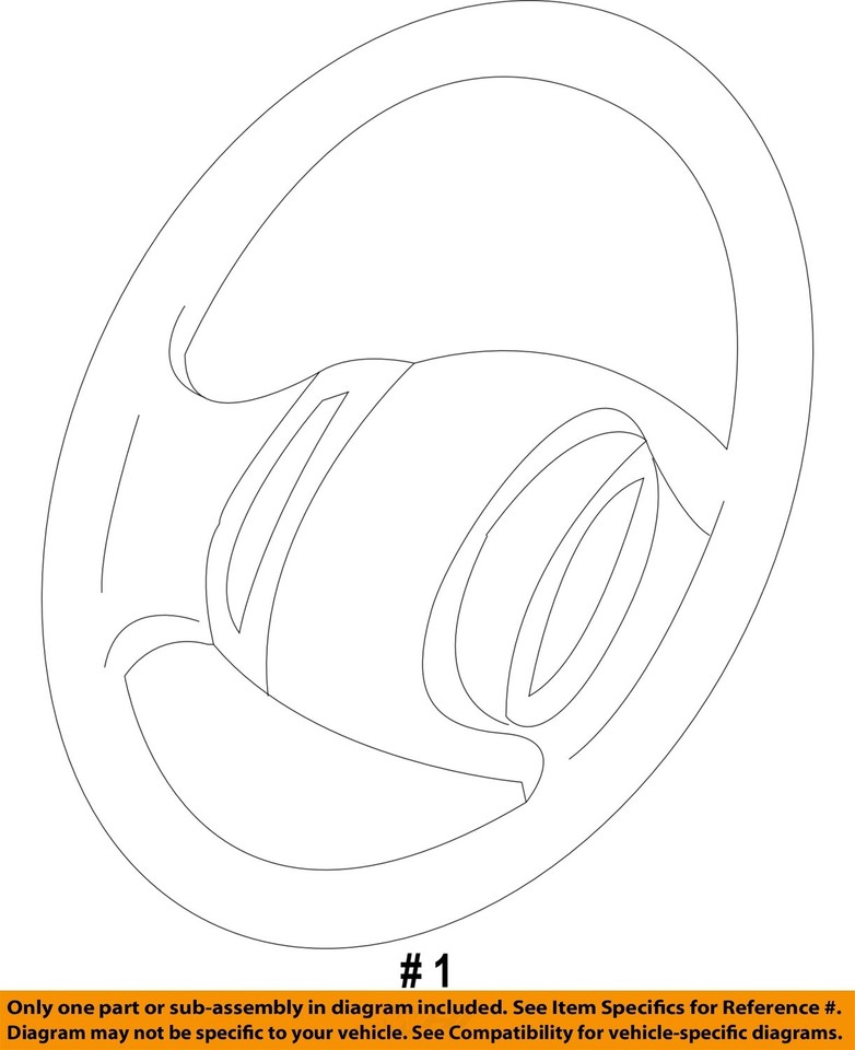 FORD OEM 11-14 Expedition Steering Wheel Trim-Steering Wheel BL1Z3600EB ...