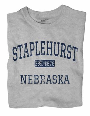 Staplehurst Nebraska NE T-Shirt EST | eBay