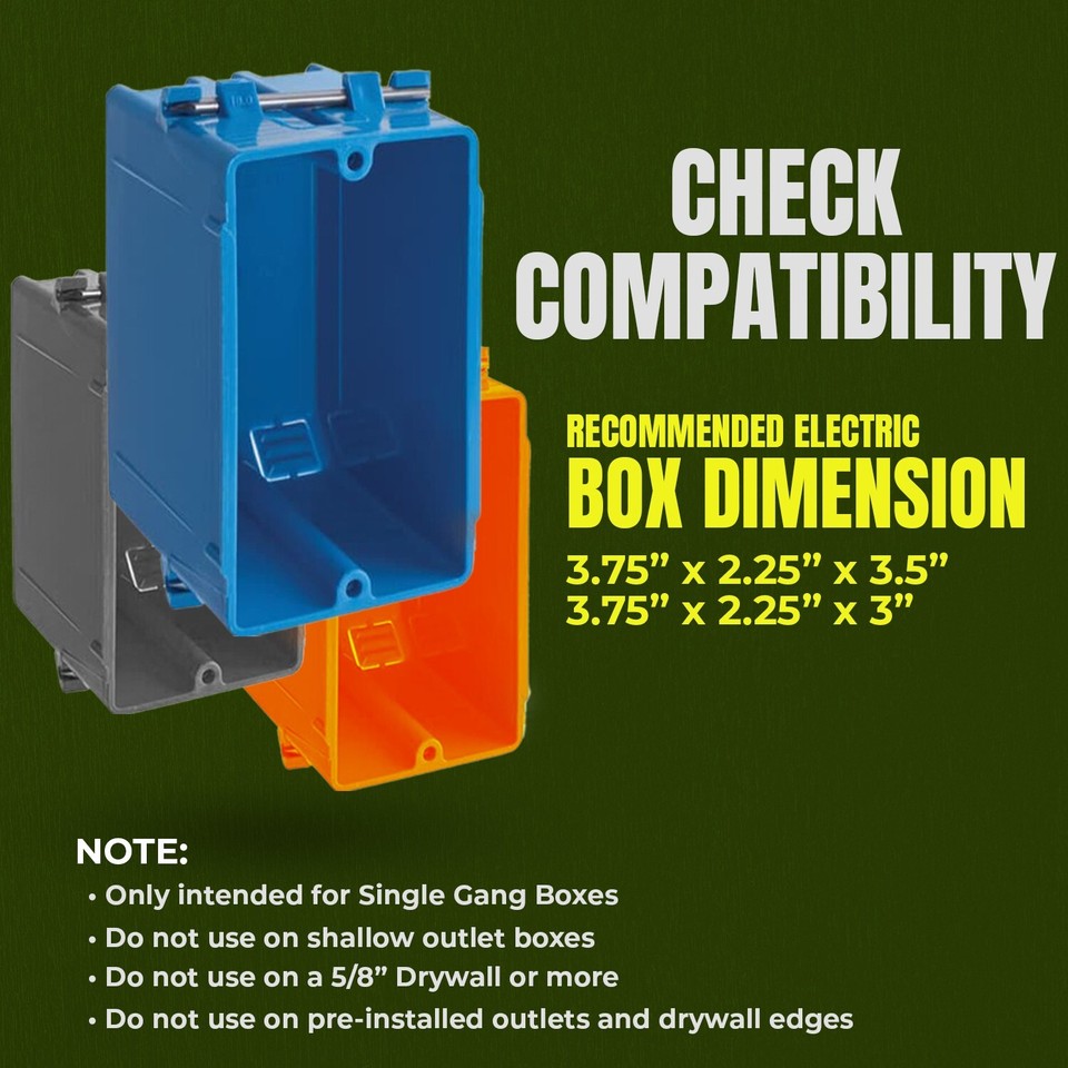 Buddy Tools Mark N Guard Drywall Outlet Marker Electrical Box Locating ...