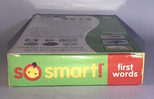 So Smart! Baby’s First Words 9-36 Months (VHS, 2001)RARE VINTAGE-SHIPS ...