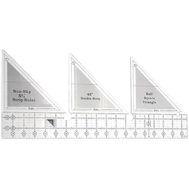 4PCS Quilting Rulers,Shaped Acrylic Sewing Ruler Quilting Templates ...