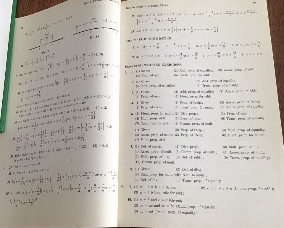 Dolciani Algebra and Trigonometry Structure & Method Book 2 Solution ...