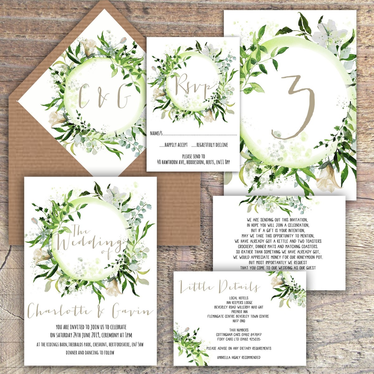 Rustic Invitation Ideas