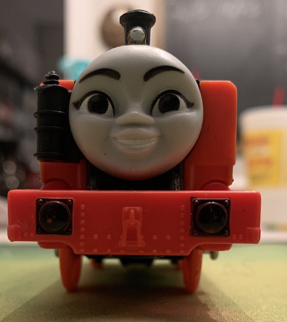 Thomas & Friends Trackmaster Nia Engine Motorized Train #18 2013 Mattel ...