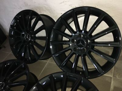 4 Original AMG Rims 8,0+9,0 x 20 Mercedes W213 S213 Coupe C238 | eBay ...