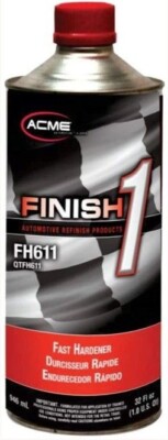 Acme Finish 1 FH611-4 Fast Universal Hardener (Quart) | eBay
