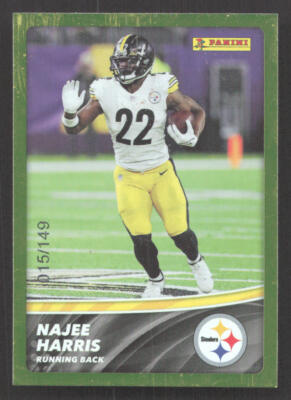 2022 Panini Sticker & Card Collection Najee Harris #14 Yellow 015/149 ...