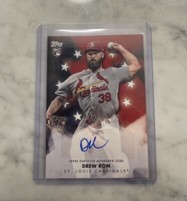 2024 Topps Series 2 Baseball Stars Auto BSA-ROM Drew Rom, St. Louis ...