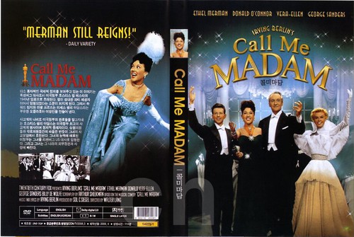 Call Me Madam (1953) - Walter Lang, Ethel Merman, Donald O'Connor DVD ...