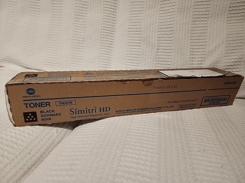 Lot Of 2 Konica Minolta Simitri HD Yellow + Black Toner Cartridge ...