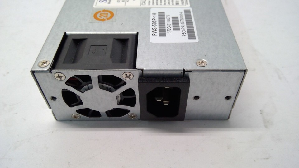 Supermicro PWS-505P-1H 1U 500W Multi-output, Platinum Level W/ PMbus ...