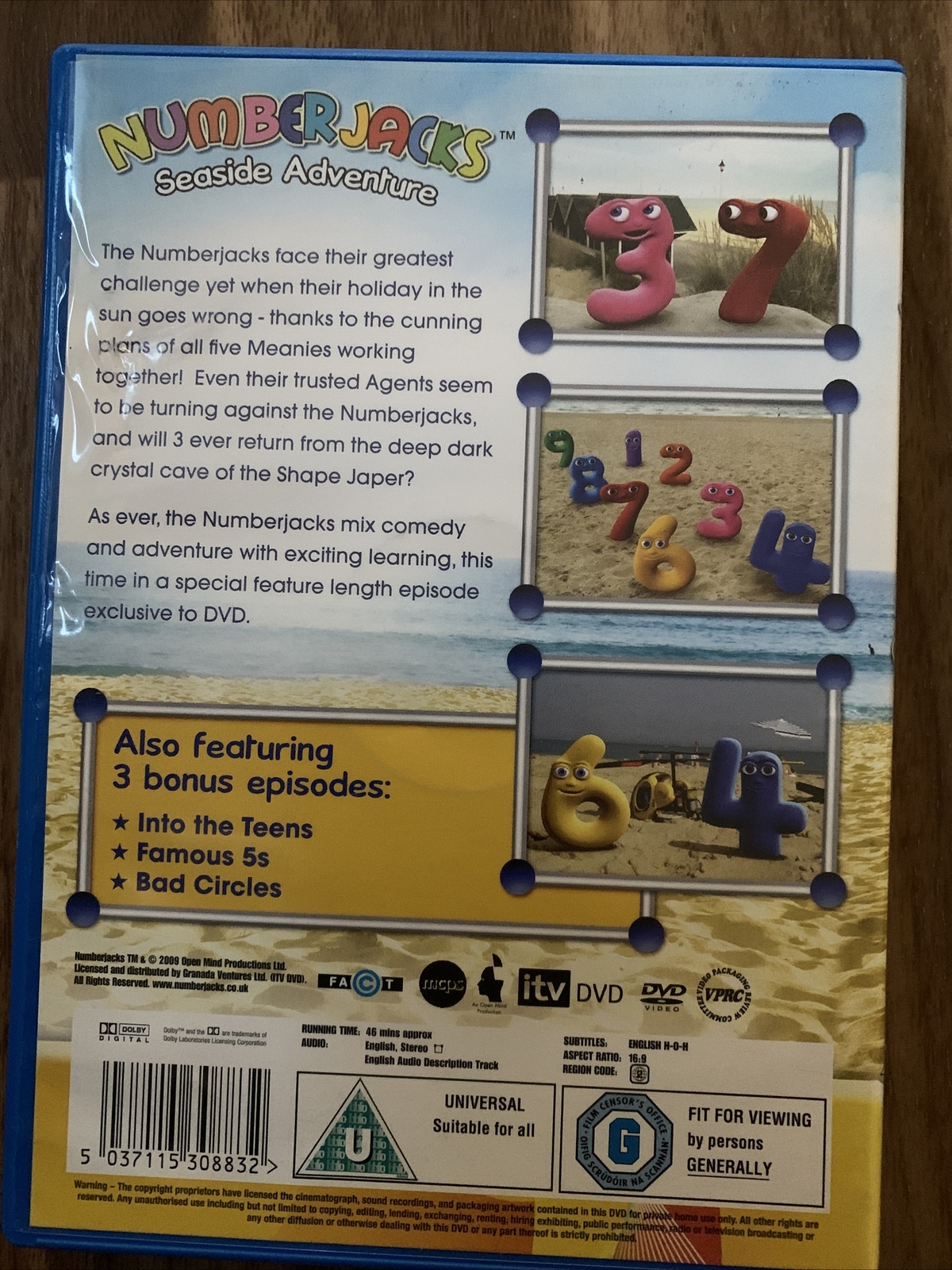 Numberjacks - Seaside Adventure (DVD, 2009) for sale online | eBay