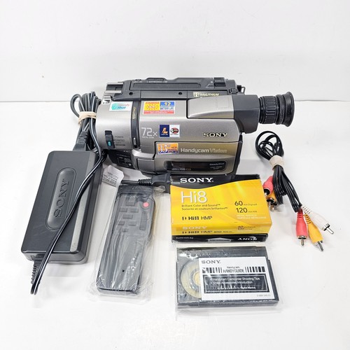 Sony CCD-TRV85 Stereo HI8 8mm Video8 Camcorder VCR Player Video ...