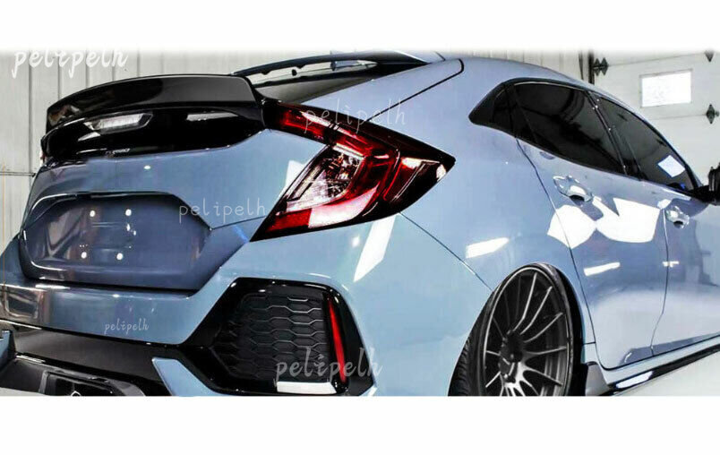 For Honda Civic FK7 FK8 2016-2020 Rear Boot Spoiler Wing Flap Dry ...
