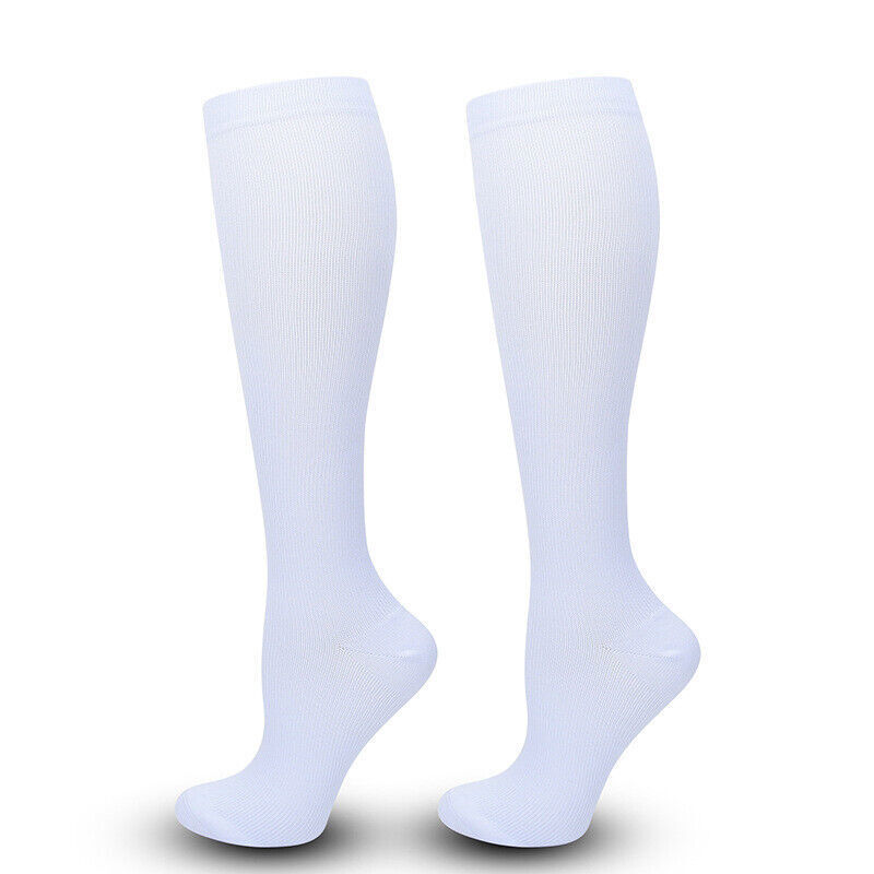 Unisex Miracle Flight Travel Compression Socks Anti Swelling Fatigue ...