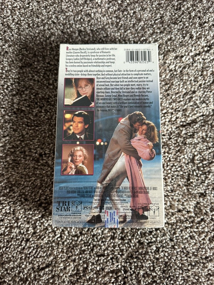 The Mirror Has Two Faces (VHS, 1997) Factory Sealed Barbra Streisand ...