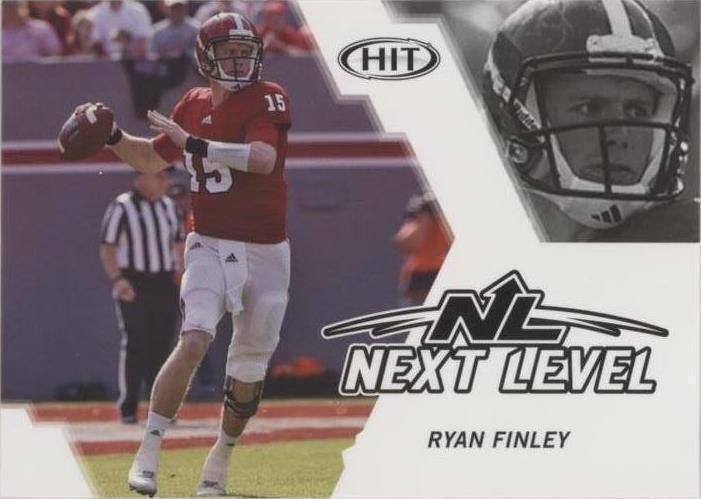 2019 Sage Hit Premier Draft - Next Level Ryan Finley #121 (RC) for sale ...
