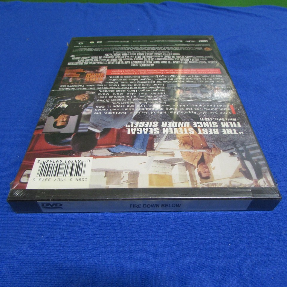 Fire Down Below Steven Seagal Warner Brothers DVD Sealed New | eBay