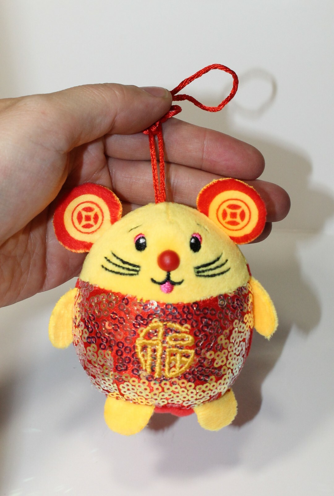 2pc Chinese Rat, Mouse Plush Stuffed Animals, 4" Lucky Charms ...