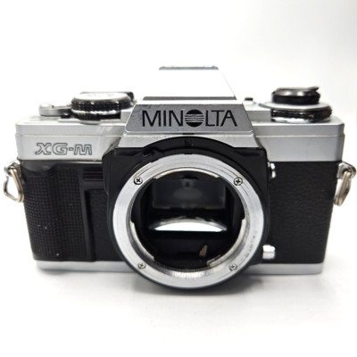 Minolta XG-M 35mm Film SLR Camera Body Only- READ Description | eBay